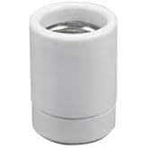 Amazon | 青山電陶 E26小モーガルソケット(一穴) 磁器製 E26-01【20個入】 | ライトソケット | DIY・工具・ガーデン 通販