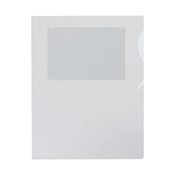 Amazon | テージー クリアホルダー(名刺ポケット付) A4 5P クリア CC-144 | クリアホルダー | 文房具・オフィス用品