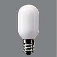 Amazon | 旭光 ナツメ球 T20 110V5W 全光束:10lm 口金:E12 ホワイト ナツメ T20 E12 110V-5W(S) | アサヒ | 白熱電球