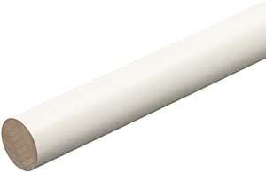 Amazon | LIXIL(リクシル) Interio手すりラウンドタイプ 棒 L=600 プレシャスホワイト YY-RTA060-MAXF | DIY・工具・ガーデン