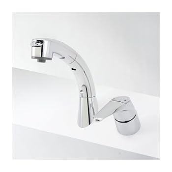 Amazon | KVK 洗面用シングルレバー式洗髪シャワー 傾斜タイプ KM8019 | 洗面水栓