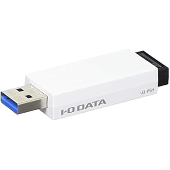 Amazon | I-O DATA ノック式USBメモリー 8GB U3-PSH8G/W USB 3.0/2.0対応/ホワイト | アイ・オー・データ | パソコン・周辺機器 通販