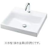 Amazon | 【L-531N】INAX 洗面器 角形洗面器 コンパクト洗面器(ベッセル・壁付兼用式) 洗面器本体のみ 【カラー：BW1（ピュアホワイト）】 | 洗面ボール・洗面器
