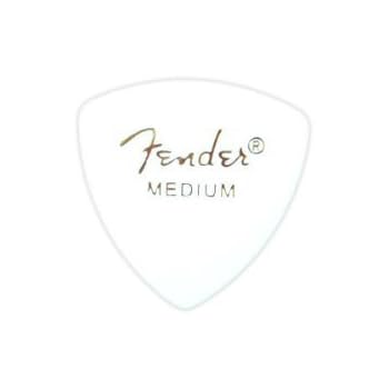 Amazon | FENDER PICK 346 shape WHITE MEDIUM×10枚☆346 W-M CLASSIC ...
