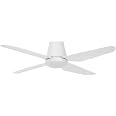 Beacon Lighting Aria 132cm CTC Fan with LED Light in White : Amazon.com ...
