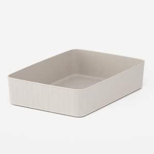 Amazon｜KEYUCA(ケユカ) Pearno ソフトBOX ワイド浅 [W360×D255×H80mm] グレー｜収納ケース・ボックス オンライン通販