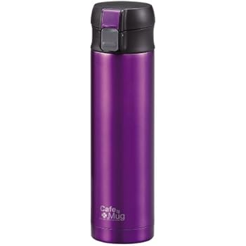 Amazon.co.jp : パール金属 水筒 300ml 直飲み ステンレス スリム ワンタッチ マグ カシス カフェマグ H-7555 : ホーム＆キッチン