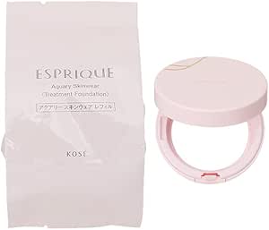 Amazon | 【セット】コーセー エスプリーク ESPRIQUE アクアリー スキンウェア SPF50/PA++++ 13g ケース付 クッションファンデーション 02 ナチュラルベージュ ...