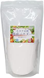 Amazon.co.jp: Aomori Scallop Shell Baked Powder, 17.6 oz (500 g), For ...