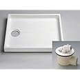 Amazon.co.jp: [PWSP80H2W]TOTO 洗濯機パンセット(PWP800N2W+PJ2008NW) 800サイズ 洗濯機パン ...
