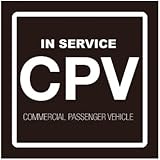 CPV Sign - CAR LED - Commercial Passenger Vehicle Sticker Wireless ...