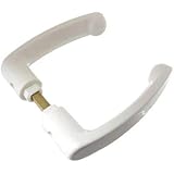 Amazon | YKKAP メンテナンス部品 レバーハンドル (錠ケース付) (HH-J-0445LH+HH-J-0445CS) YW：ホワイト *製品色・形状等仕様変更になる場合があります ...