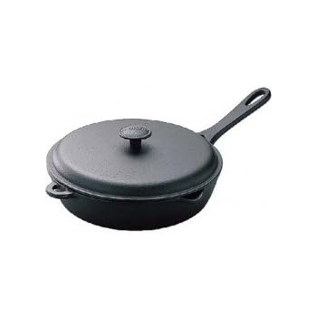 Amazon｜岩鋳 Iwachu フライパン24蓋付 黒焼付 内径23.5cm IH対応 南部鉄器 24112｜フライパン オンライン通販
