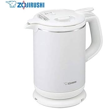 Amazon | 象印 電気ケトル 0.8L ホワイト ZOJIRUSHI CK-AX08-WA | 象印マホービン (ZOJIRUSHI) | 電気ケトル