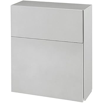 Amazon | LIXIL(リクシル) TOEX エクスポスト フラット横型ポスト 前入れ前取り出し ナチュラルシルバーF 8KKA10PW | DIY・工具・ガーデン