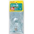 Amazon | エルパ (ELPA) ミニボール球 電球 照明 E12 100V 110V 25W クリア G-86H(C) | エルパ(ELPA) | 白熱電球 通販
