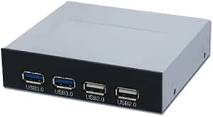 Amazon | AINEX 3.5インチベイ接続用USB3.0&2.0フロントパネル PF-004 | アイネックス(AINEX) | CPUファン 通販