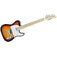 Amazon | PLAYTECH (プレイテック) エレキギター TLタイプ Maple Sunburst | エレキギター | 楽器・音響機器