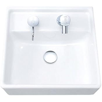 Amazon | LIXIL(リクシル) INAX 洗面器 ベッセル・壁付兼用式 ピュアホワイト L-531FC/BW1 | DIY・工具・ガーデン