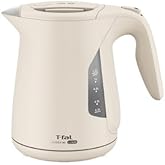 Amazon | ティファール 電気ケトル 1.0L 転倒お湯もれロック 「ジャスティン プラス ロック ホワイト」 KO4421JP | ティファール(T-fal) | 電気ケトル 通販