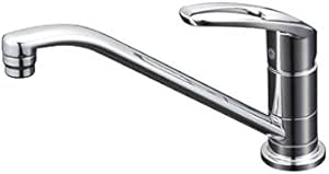 Amazon | KVK (ｹｰﾌﾞｲｹｰ) シングルレバー式混合栓(取付穴兼用型) PT56UG | キッチン用水栓