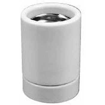 Amazon | 青山電陶 E26小モーガルソケット(一穴) 磁器製 E26-01 | ソケットレンチ