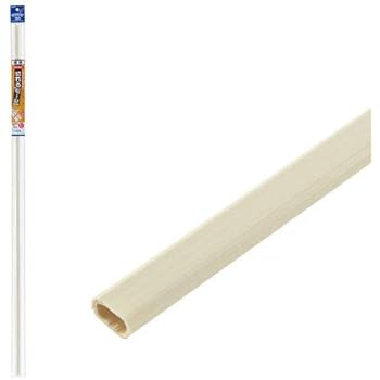 Amazon | ELPA 切れるモール ミニ [1本用][ホワイト] 配線カバー ケーブルモール MH-CT01H(W) | ELPA | 電源タップ 通販