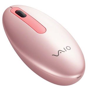 Sony Vaio Mouse VGP-BMS21 PI Pink-Pink Bluetooth Laser Mouse 89924 ...