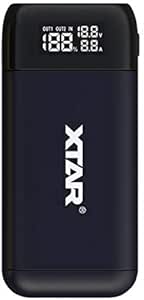 Amazon | XTAR PB2S 最大2AX2 急速USB充電器 Li-ion充電池専用 QC3.0＋PD3.0 3.6V 3.7V 18650/18700/20700/21700 バイル ...
