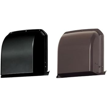 Amazon | パナソニック ベンテック VB-DW100A3-T/グレイッシュブラウン塗装 アルミ製 深形パイプフード(着脱ガラリ・防虫網付) | 換気口