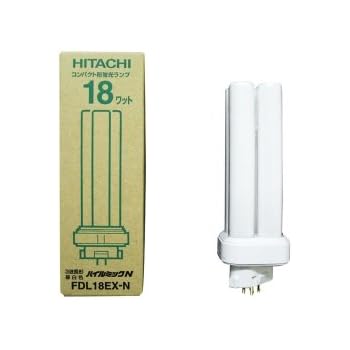 Amazon | 三菱 コンパクト形蛍光ランプ BB・2 18W 3波長形昼白色 FDL18EX-N | 三菱電機 (MITSUBISHI ...