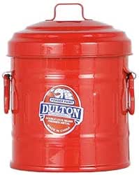 Amazon｜ダルトン(Dulton) マイクロ ガベージカン レッド 100-244RD｜フタ付きゴミ箱 オンライン通販