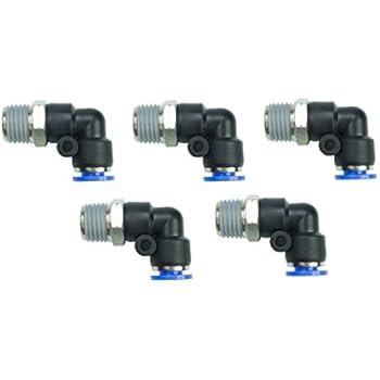 Amazon | SK11 ワンタッチ管継手 エルボユニオン 6mmホース用 R1/8 KQ2L06-01AS | DIY・工具・ガーデン