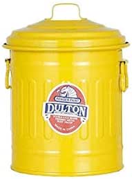 Amazon｜ダルトン(Dulton) ベビー ガベージカン イエロー 100-196YL｜フタ付きゴミ箱 オンライン通販