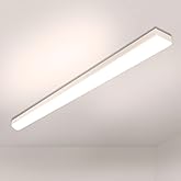 Amazon.co.jp: 【天通ライト 】LED蛍光灯 LEDベースライト 逆富士型 器具一体型 天井照明 32W型 昼白色(5000k ...