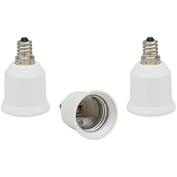 Amazon | CLCliCli E12→E26 電球ソケット変換 E12ソケットアダプター 200度耐熱 3個入 | CLCliCli | 口金変換アダプタ 通販