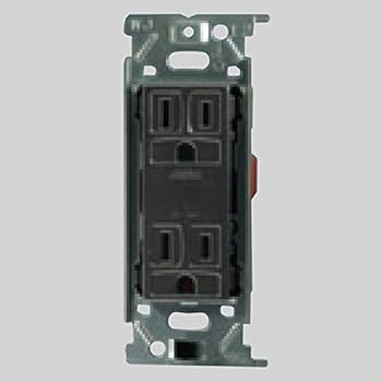 Amazon.co.jp: 神保電器 ニューマイルドビーシリーズ 埋込接地ダブルコンセント 2PE 15A 125V ソフトブラック JEC-BN-55G SB ※受注生産品: DIY・工具・ガーデン