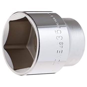Amazon | トネ(TONE) ソケット(6角) 差込角19.0mm(3/4") 6S-35 二面幅35mm | DIY・工具・ガーデン