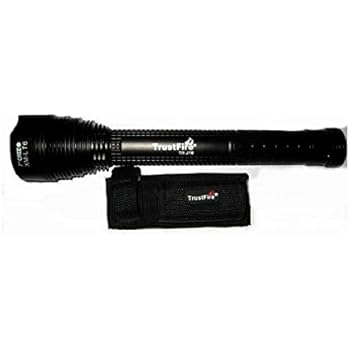 Amazon | 【8000ルーメン】 TrustFire TR-J18 7コア（XM-L T6） フラッシュライト メーカー直輸入 ...