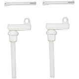 Amazon | SANEI 便座取付具 補修用ボルトセット ロングタイプ ホワイト 2個入り PW902-34 | 便座・便器