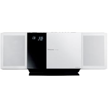 Amazon | Panasonic コンパクトステレオシステム ホワイト SC-HC35-W | パナソニック(Panasonic ...