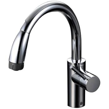 Amazon | KVK 台付シングル混合栓 KM708G | キッチン用水栓