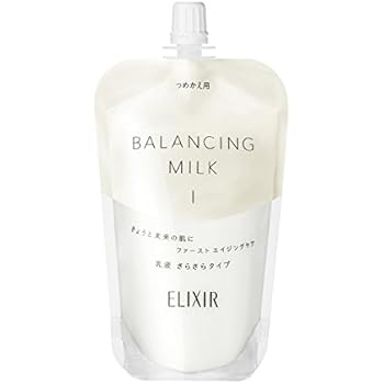 Amazon | エリクシール ルフレ バランシング ミルク 乳液 1 (さらさらタイプ) (つめかえ用) 110mL | ELIXIR REFLET(エリクシール ルフレ) | 乳液・クリーム 通販