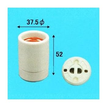 Amazon | 青山電陶 E26小モーガルソケット(一穴) 磁器製 E26-01 | ソケットレンチ