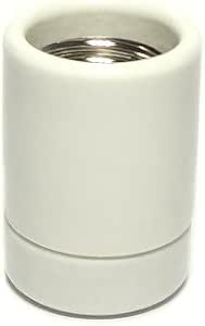 Amazon | 青山電陶 E26小モーガルソケット(一穴) 磁器製 E26-01 | ソケットレンチ