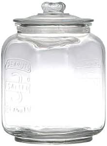 Amazon｜ダルトン(Dulton) 保存容器 ガラス クッキージャー 3L GLASS COOKIE JAR CH00-H05-3 透明 ...