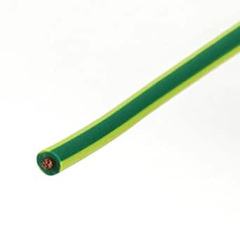 Amazon | 太陽ケーブルテック KIV 14sq Y/G (黄/緑) 切り売り1m～ 600V耐圧 電気機器用ビニル絶縁電線 SD | 同軸ケーブル | 産業・研究開発用品 通販