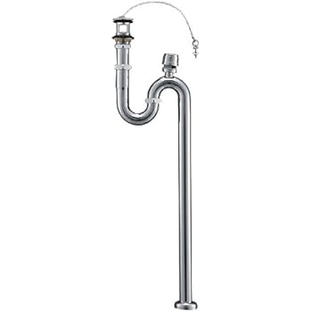 Amazon | SANEI 【洗面用掃除口付Sトラップ】 パイプ径32mm H702F-32 | 洗面用排水備品