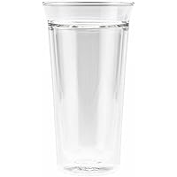 Amazon | [ケユカ] KEYUCA Fiala ダブルウォールグラス (360ml ガラス) 美味しく飲める タンブラー グラス コップ ビアグラス (耐熱 飲み口薄い) ビール 炭酸 ...