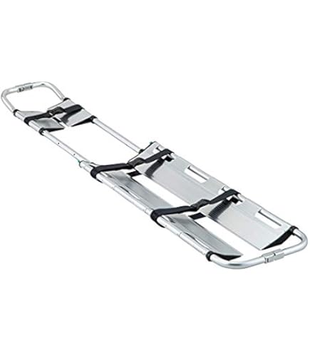 Amazon.co.jp: 医療用緊急ストレッチャー、アルミニウム合金伸縮式脊椎